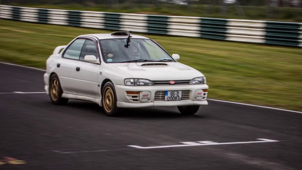Subaru GC8 WRX STI Type RA Mondello Park Ireland - YouTube
