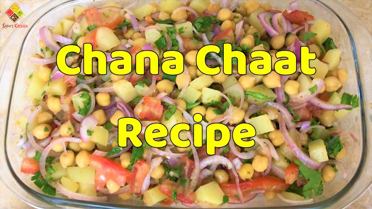 Chana Chaat Recipe - Delicious Street food chana chaat Iftar recipe ...