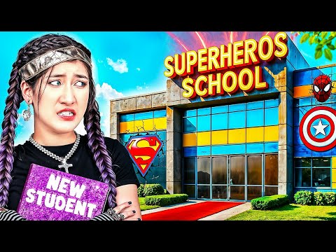 First Day Of Rich Gangster Girl In Superheros School!