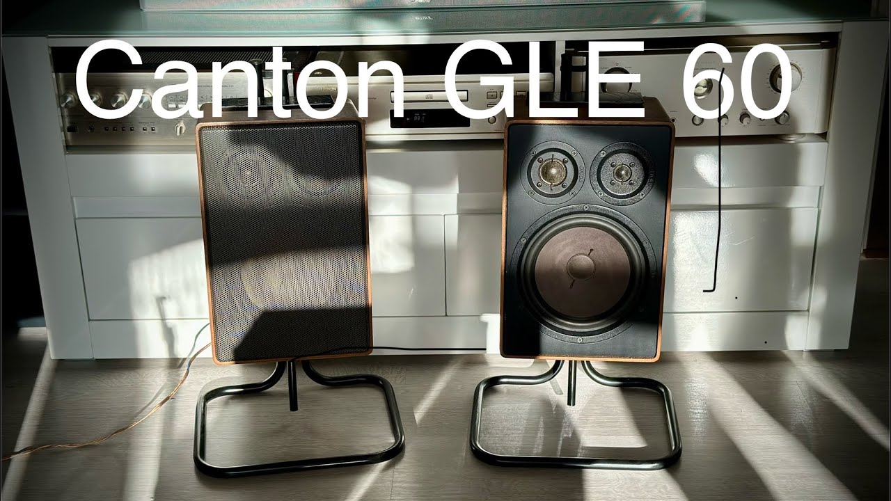 Canton GLE 60 speakers inside Test - YouTube