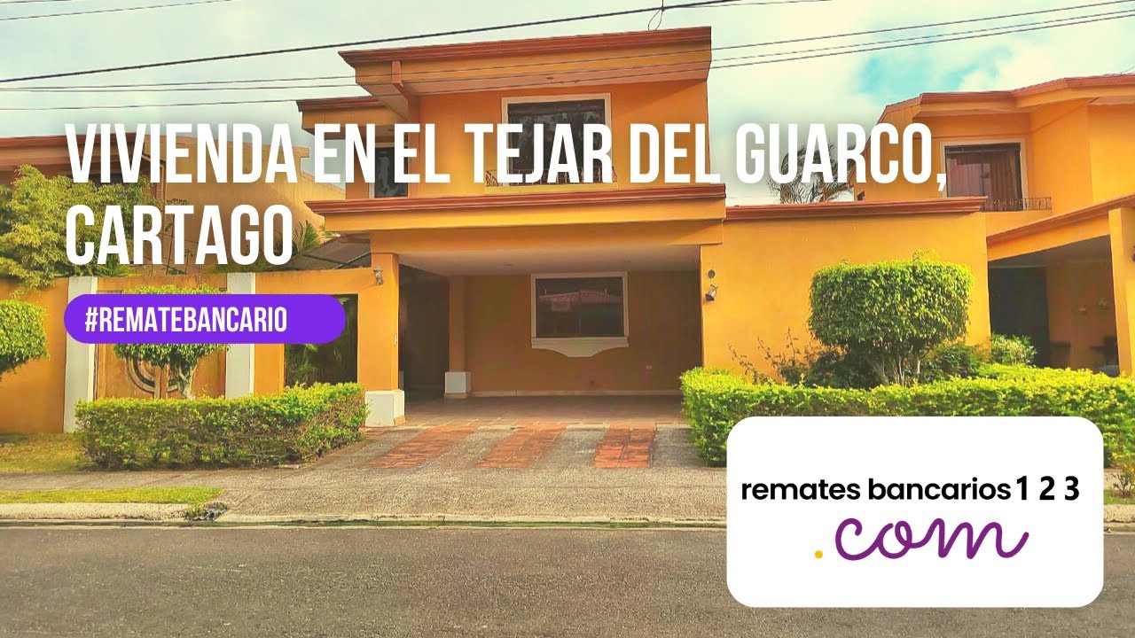 COSTA RICA Casa en #rematebancario en El Tejar del Guarco, CARTAGO ...