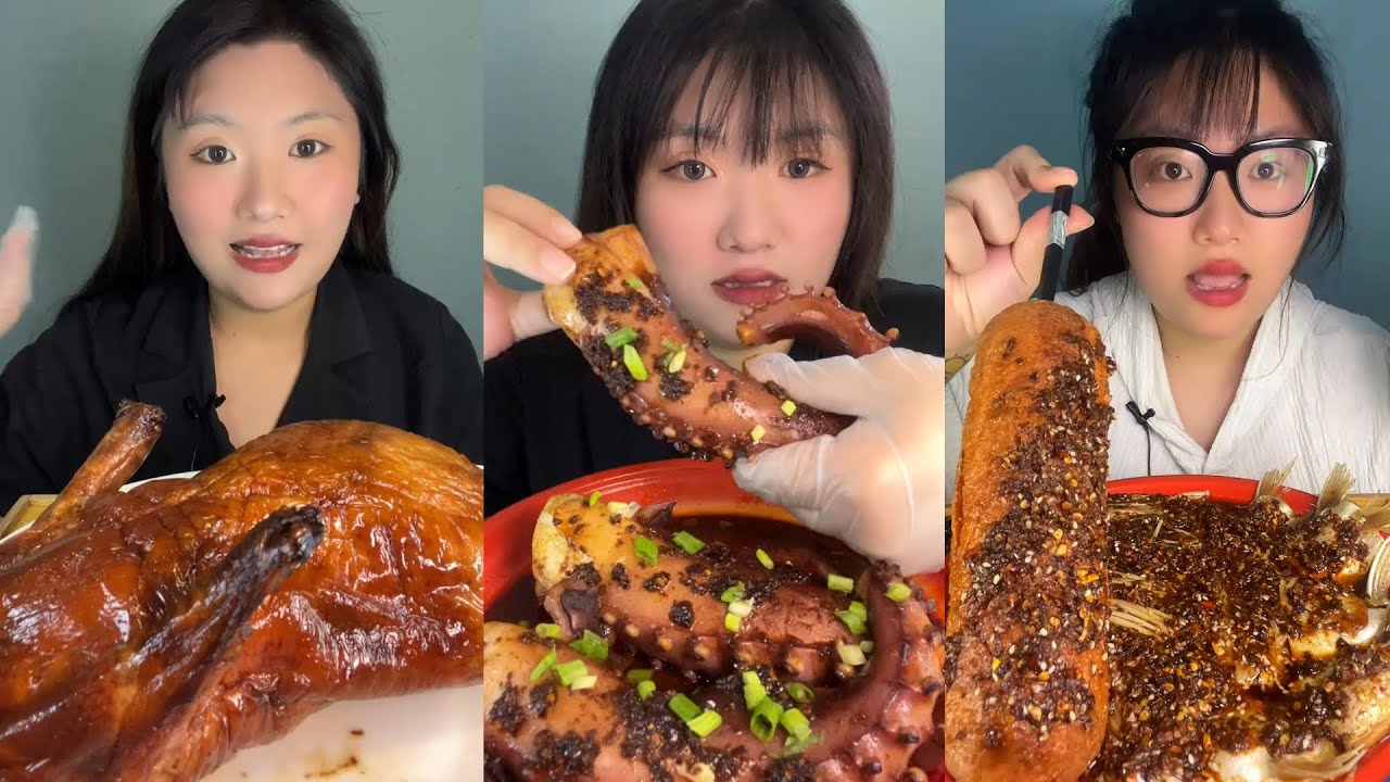 CHINESE MUKBANG EATING SHOW COMPILATION - YouTube