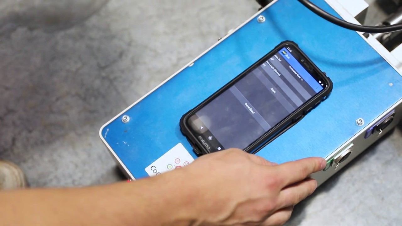 CoGri Engineering - Profileograph DM 4 Wheel Set Up (Floor Profiler ...