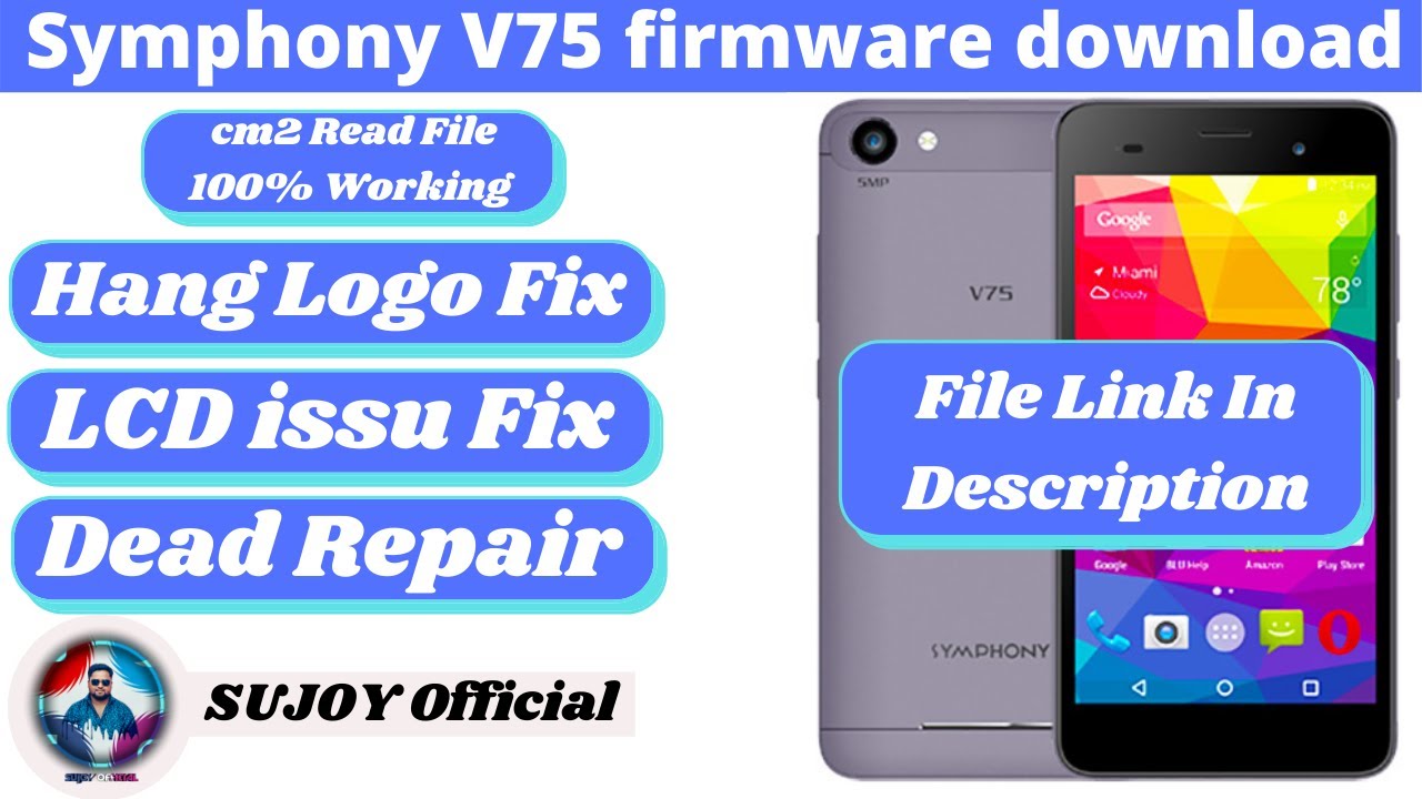 Symphony V75 firmware download || Symphony V75 flash file all version ...
