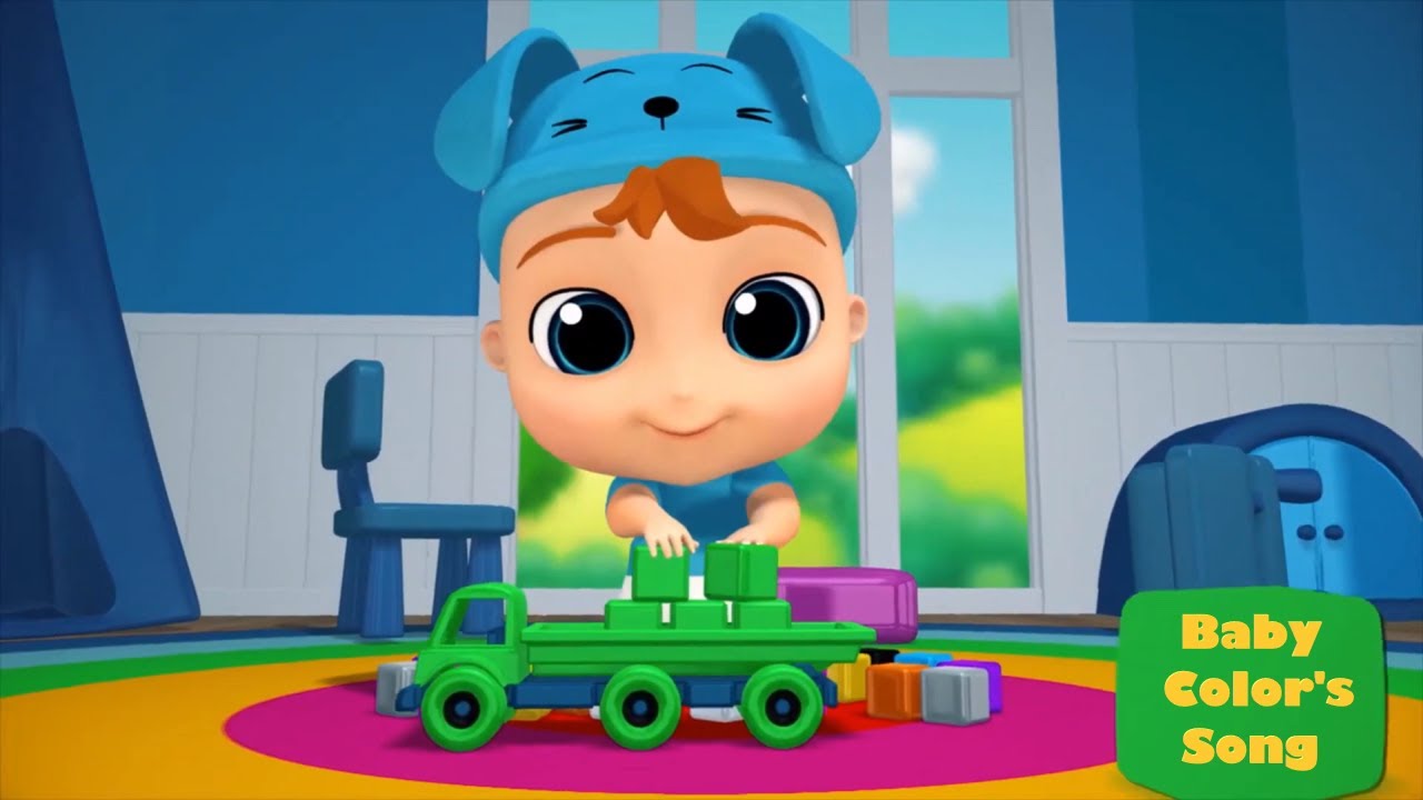 Baby Color's Song - Nursery Rhymes for Babies | Kiddle TV: Safe & Fun ...