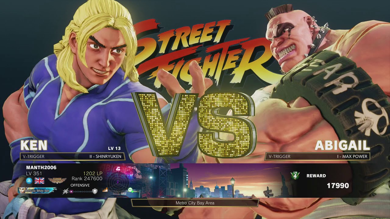 Street Fighter V Arcade Edition: SF1 Arcade Mode Ken - YouTube