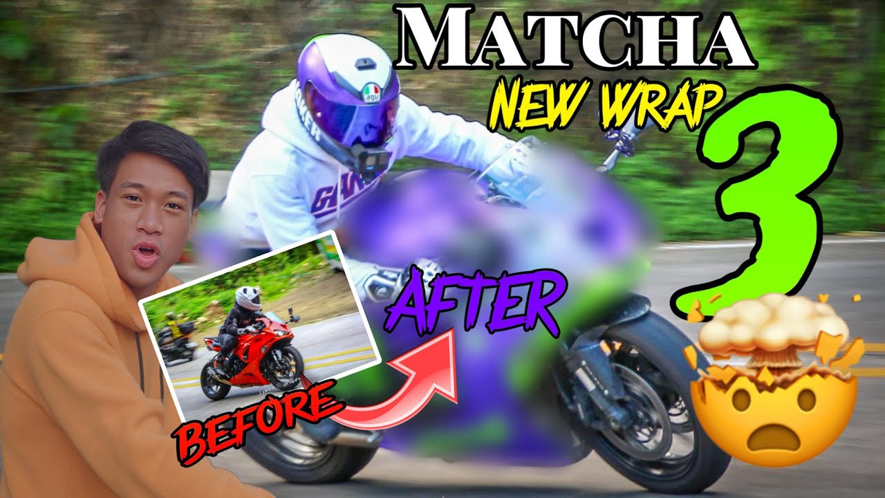 MATCHA MARK 3 (NEW WRAP NG BIKE KO!!) - YouTube