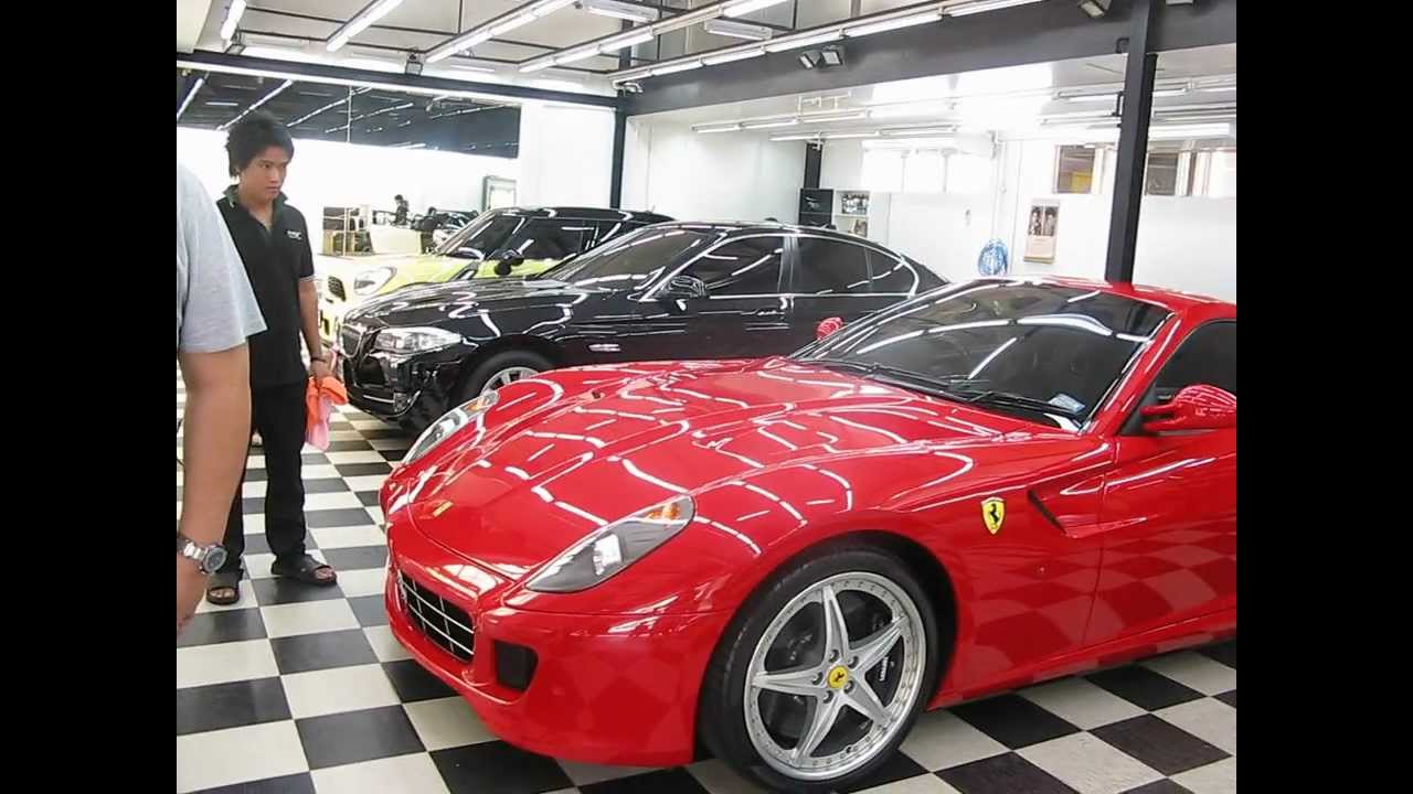 ferrari 599 which Pomponazzi 880-xx glass coating and BALSOO coating ...