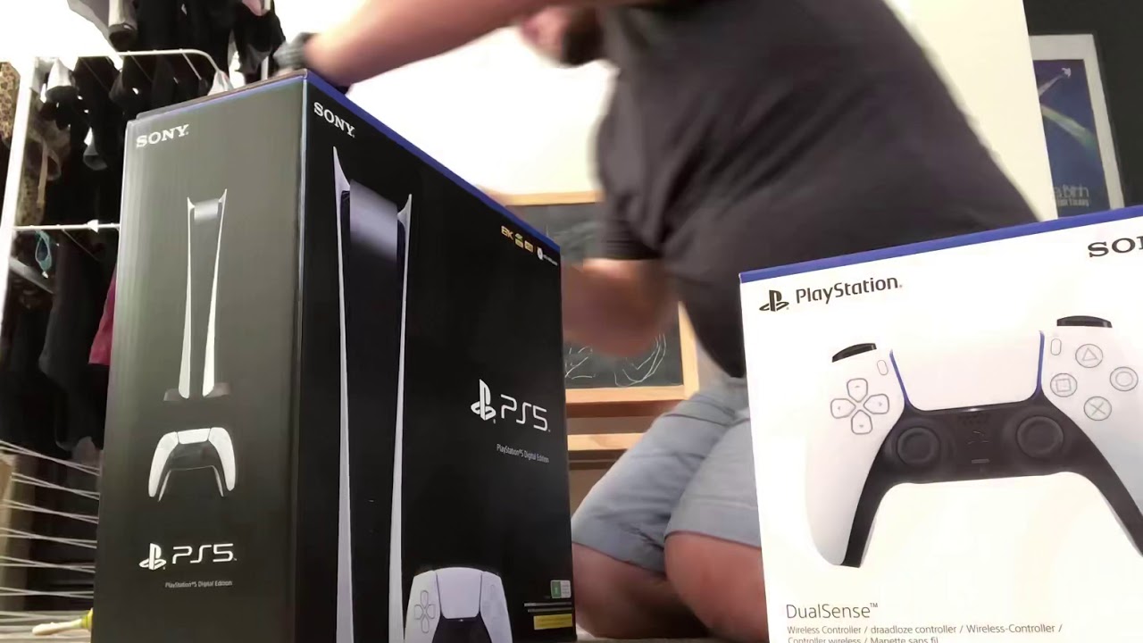 PS5 Digital edition unboxing - YouTube