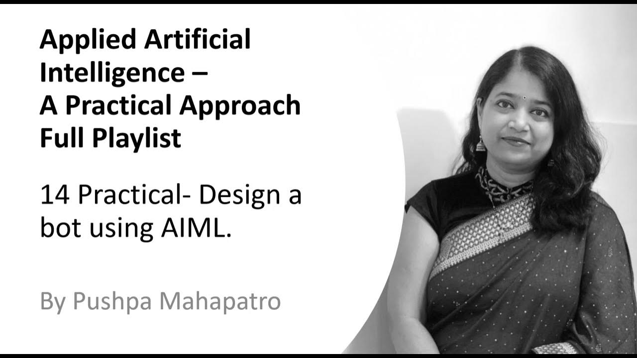 14 Design a Bot using AIML - YouTube