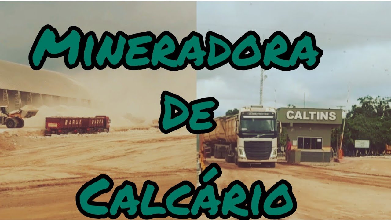 veja como é uma mineradora de calcário , e como é um carregamento - YouTube