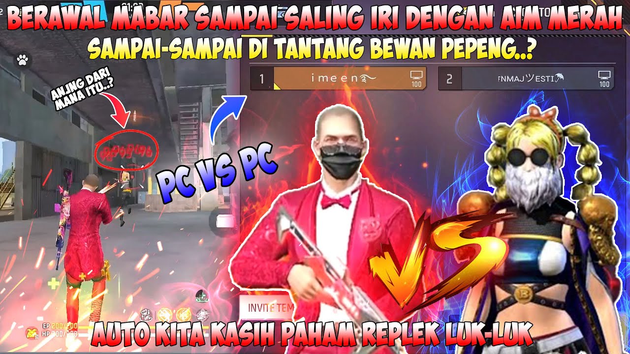 BERAWAL MABAR SALING IRI DENGAN AIM PEPENG SAMPAI DI TANTANG BEWAN ...