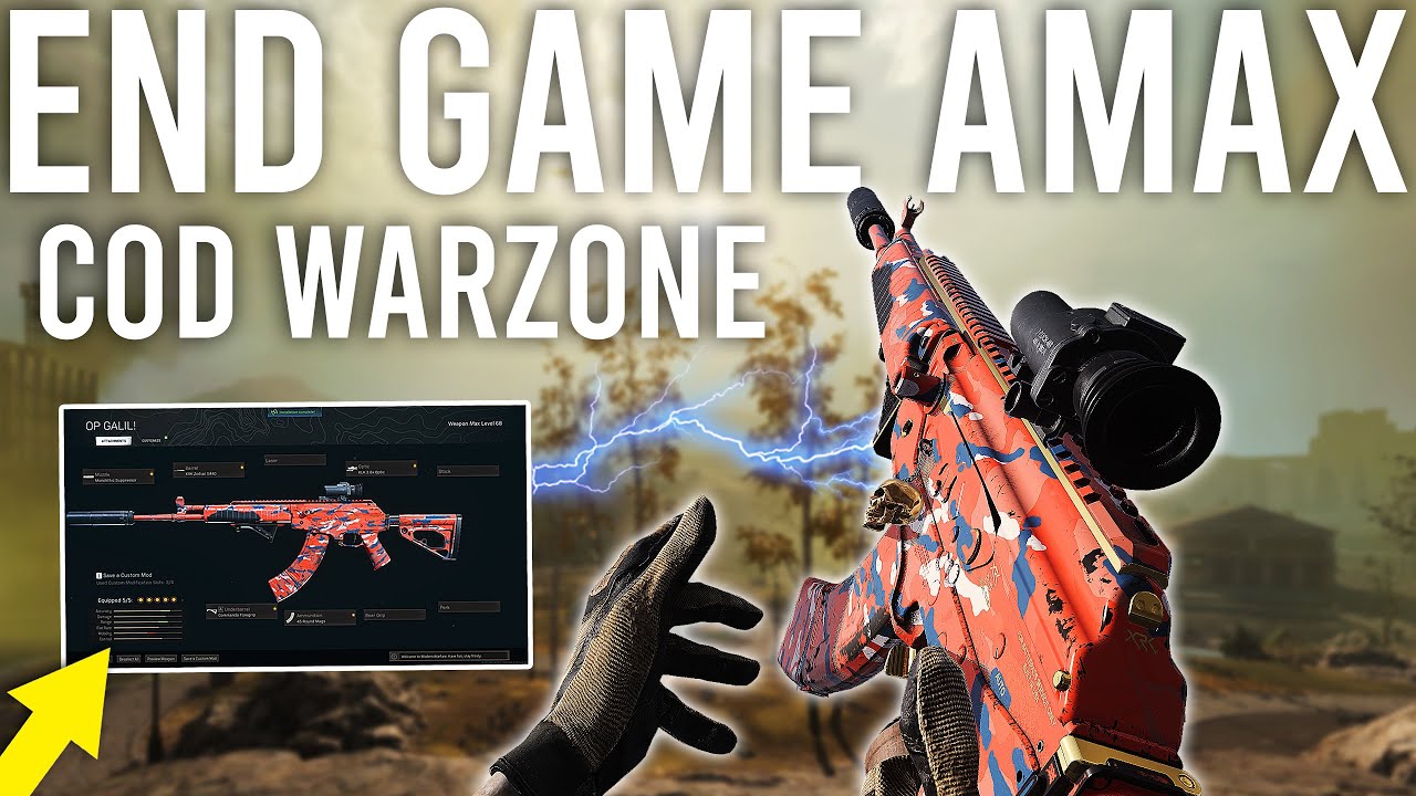 The BEST AMAX BUILD in COD Warzone should not be allowed... - YouTube