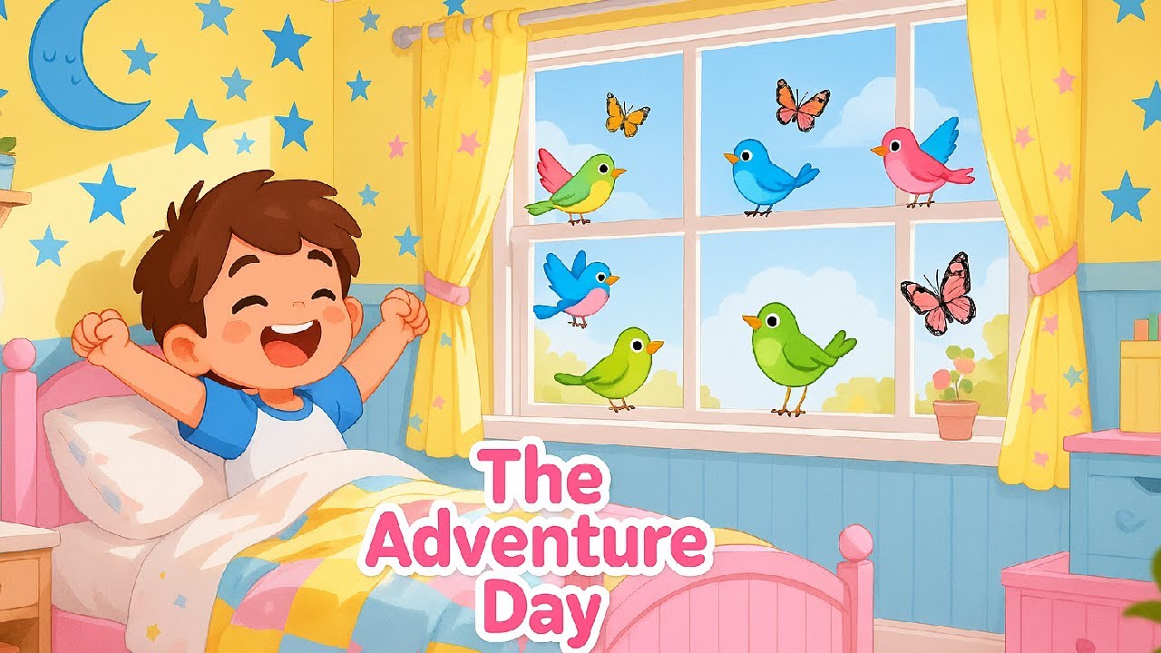 The Adventure Day 🌈 | Fun Kids Poem About Friendship & Adventure ...