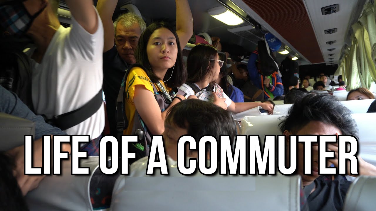 Life of a Commuter : Riding Bus & Train | Bulacan to Metro Manila ...