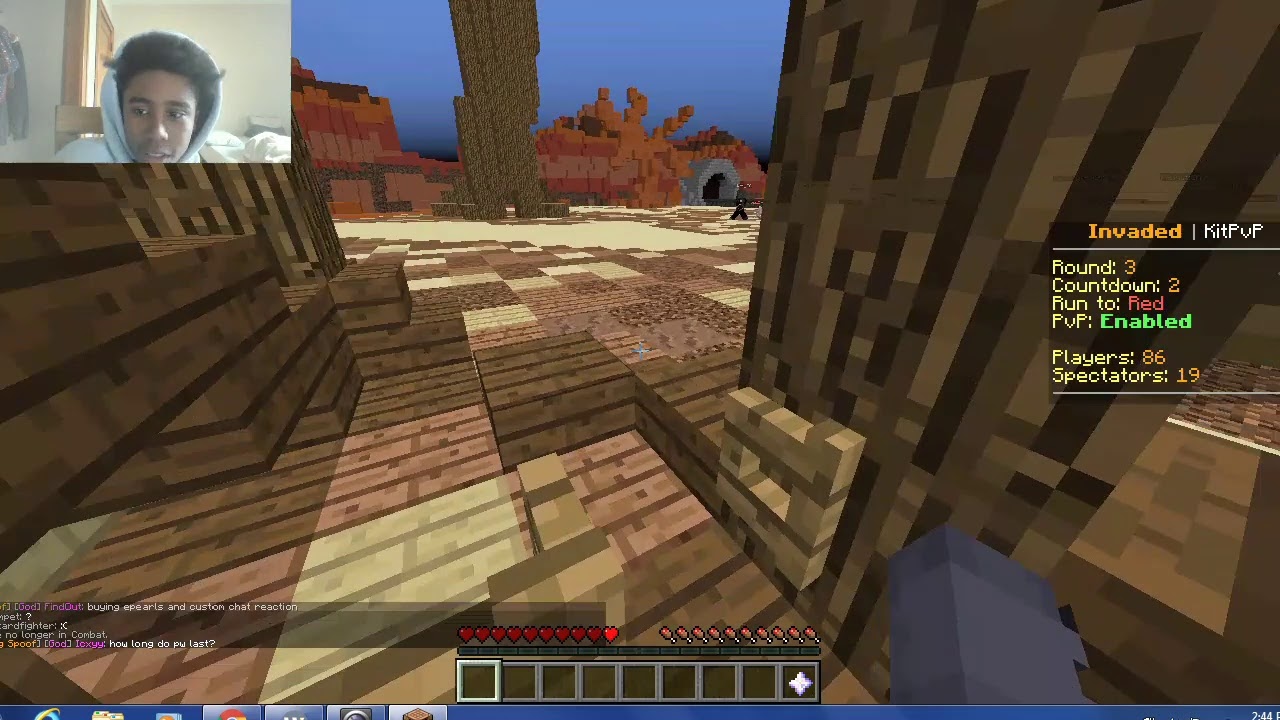 Minecraft survival, or InvadedLands! - YouTube