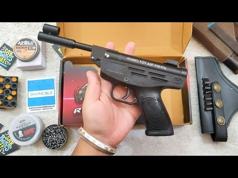 Rhino Air Pistol made In india best for sports and movie making no ...