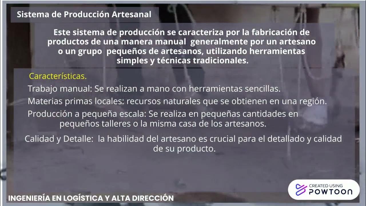 SISTEMAS DE PRODUCCION - YouTube
