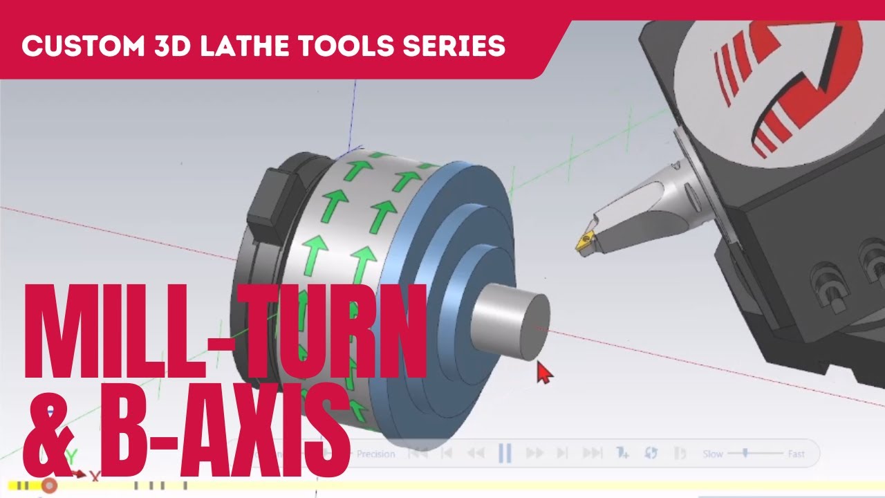 3D Lathe Tools: Mill-Turn & B-Axis Machines (Episode 6) - YouTube