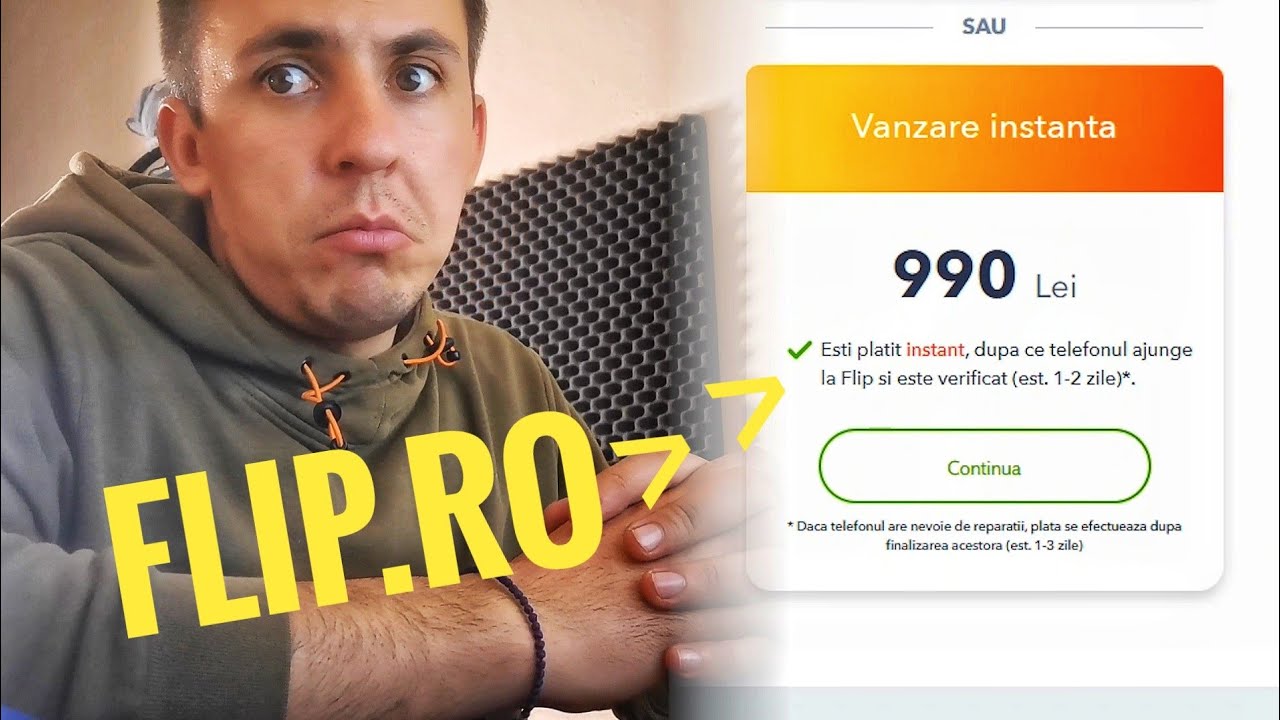 Câți bani voi primi de la Flip.ro pentru telefonul meu - YouTube