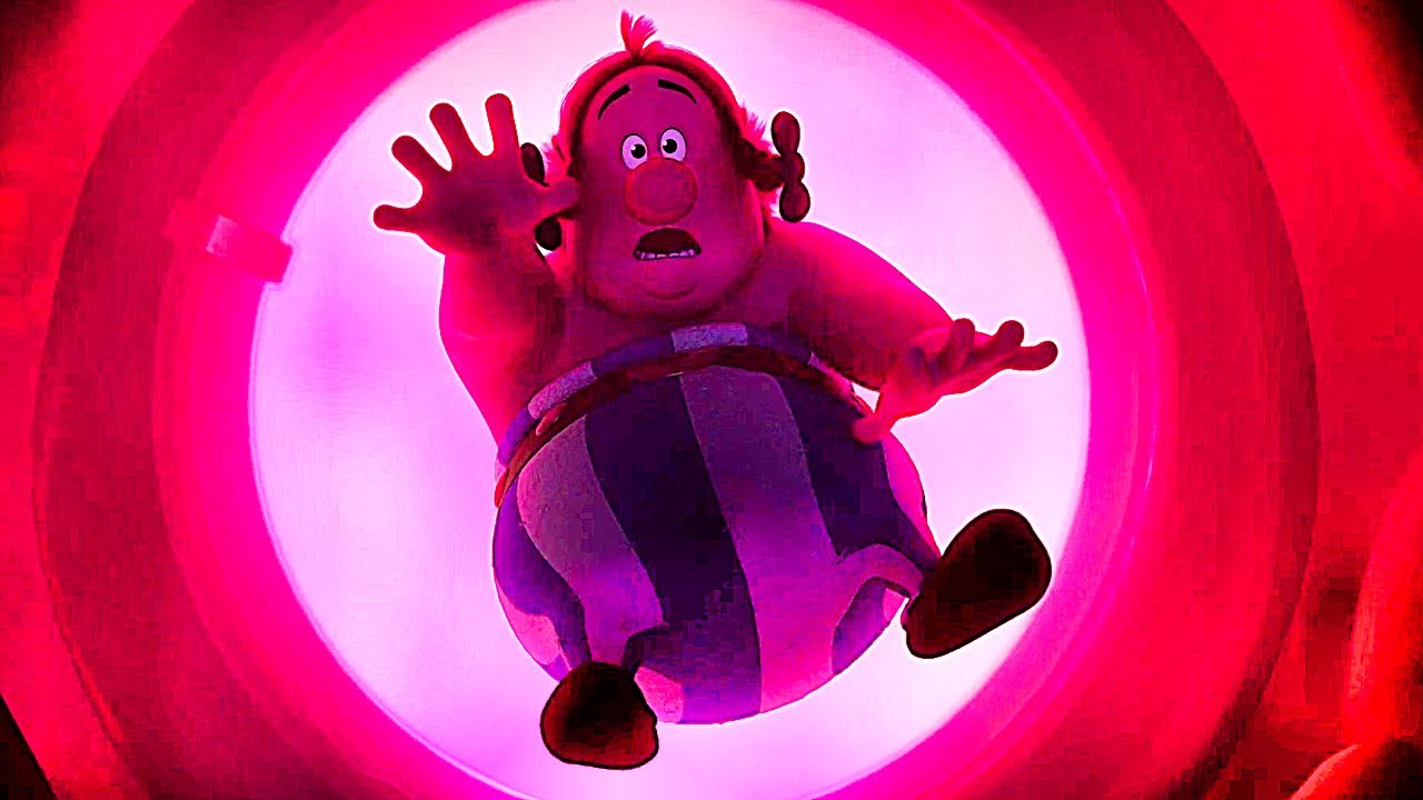 Asterix & Obelix The Big Fight | Obelix Falls Into a Potion and Gets ...