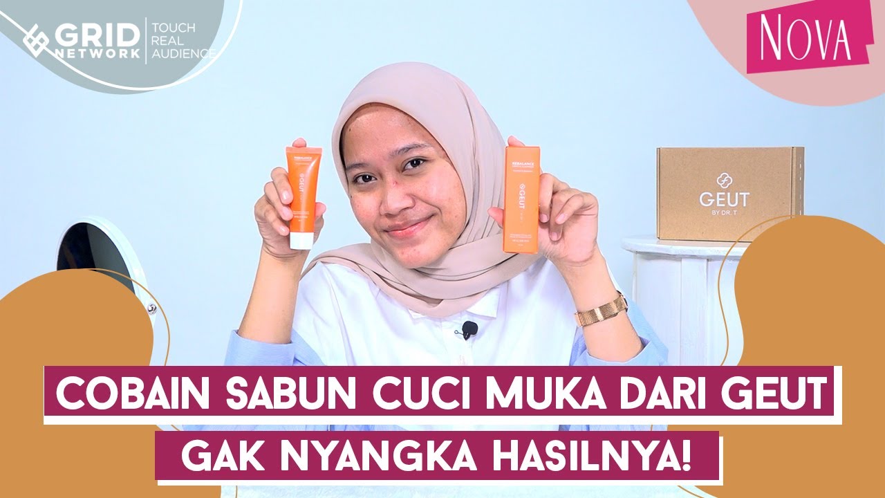 Review Rebalance Gentle Cleanser dari Geut by dr.T || Sabun cuci muka ...