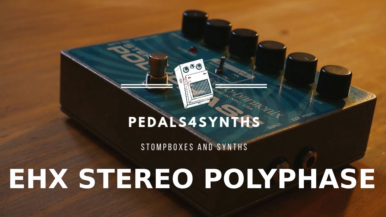 Pedals4Synths - EHX Stereo Polyphase on a SE-02 from Studio Electronics ...