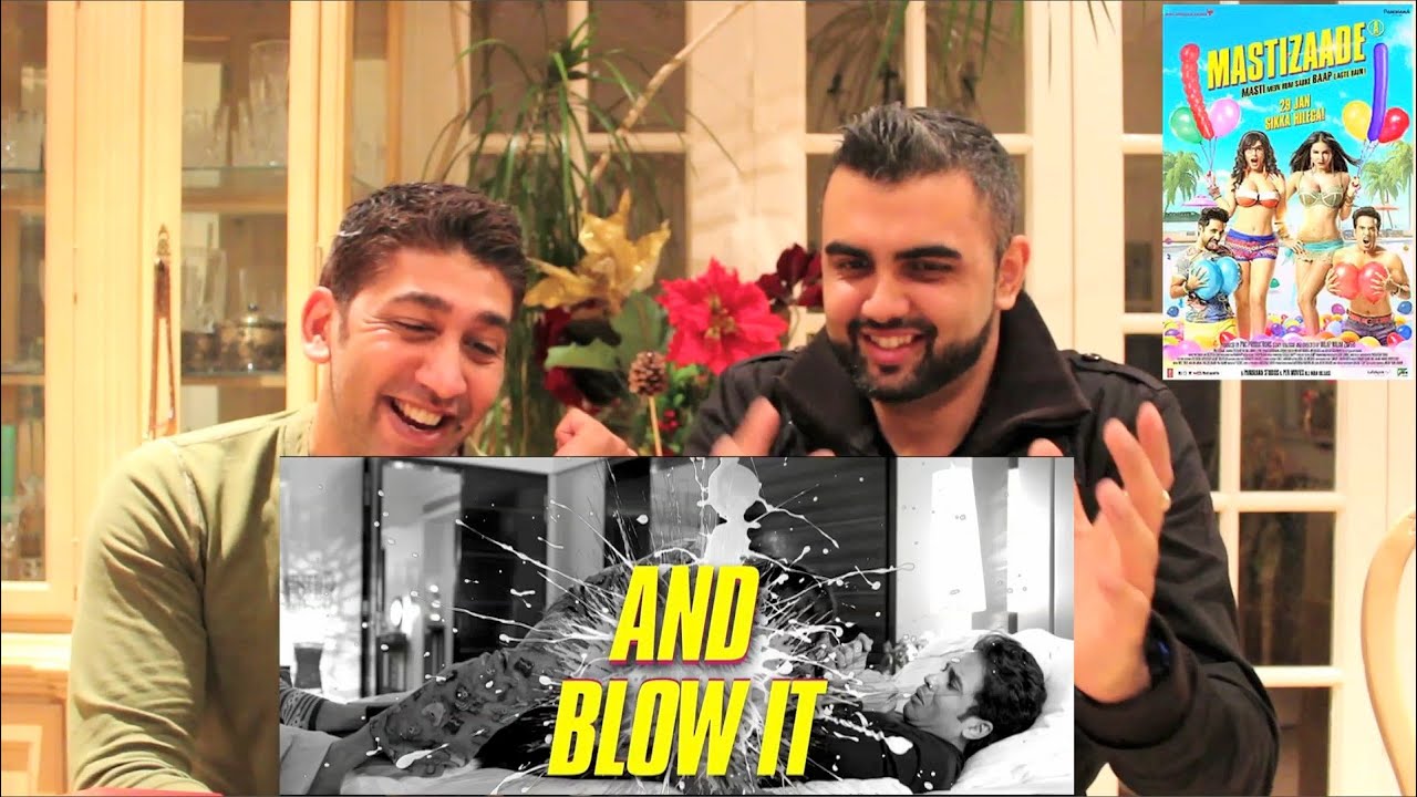 Mastizaade Trailer Reaction-Review! | (Sunny Leone, Tushar Kapoor, Vir ...