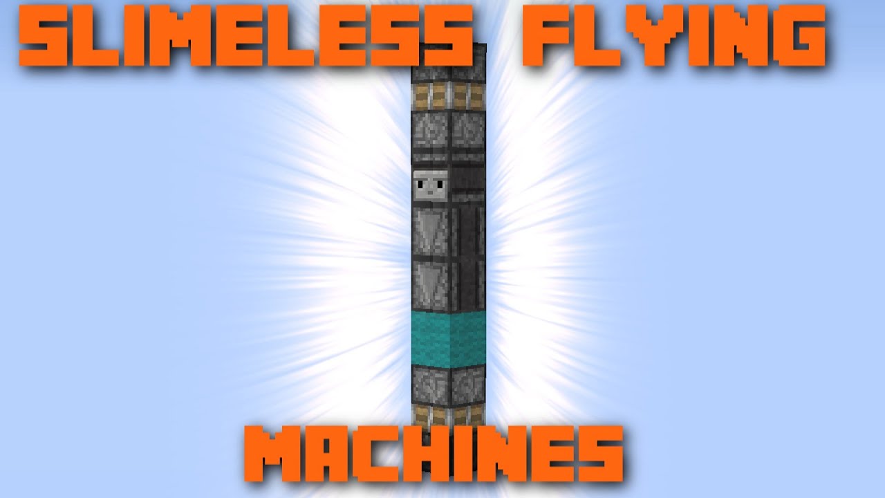 How to Build Large Doors With Slimeless Flying Machines - YouTube