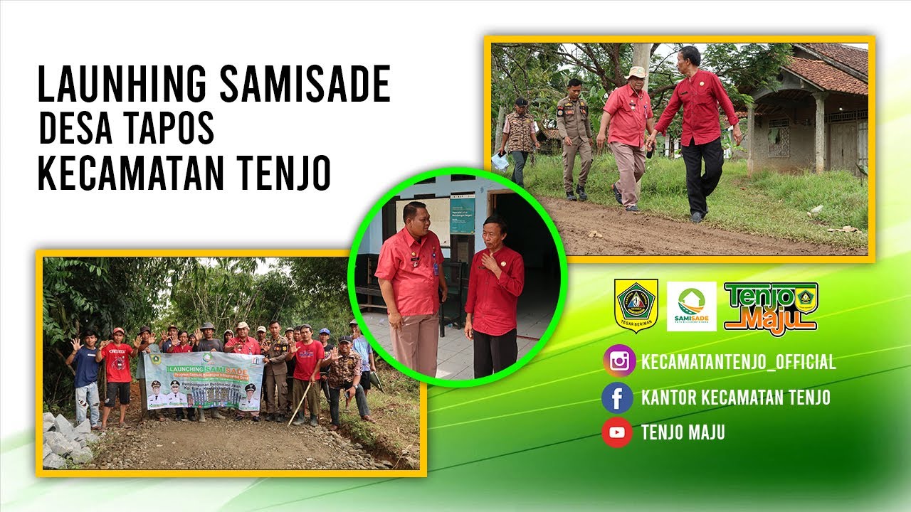 LAUNCHING SAMISADE DESA TAPOS KECAMATAN TENJO - YouTube