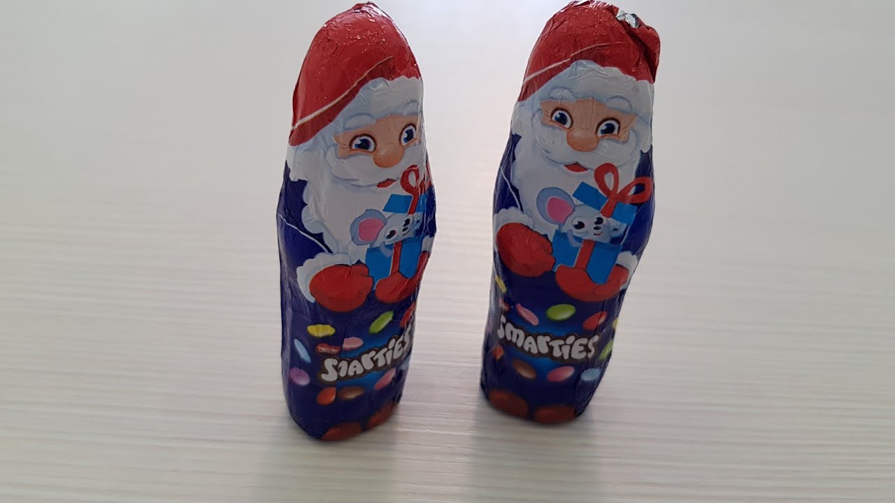 Smarties Chocolate Santa Claus Opening 2019 - YouTube