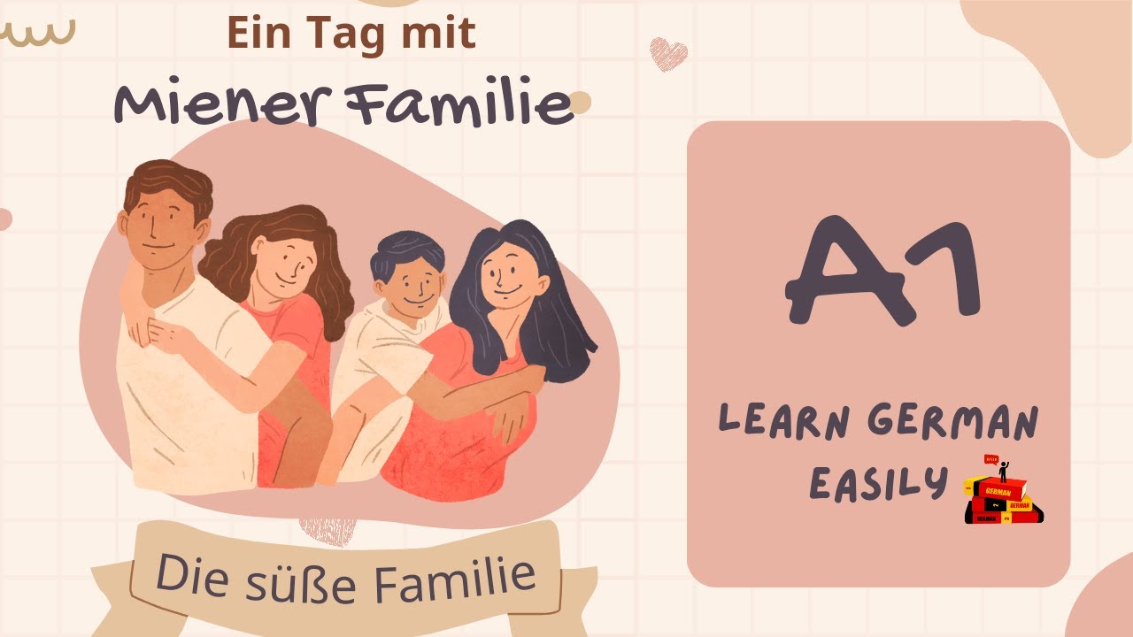 The family in German | die Familie | Meine Familie | Learn German ...