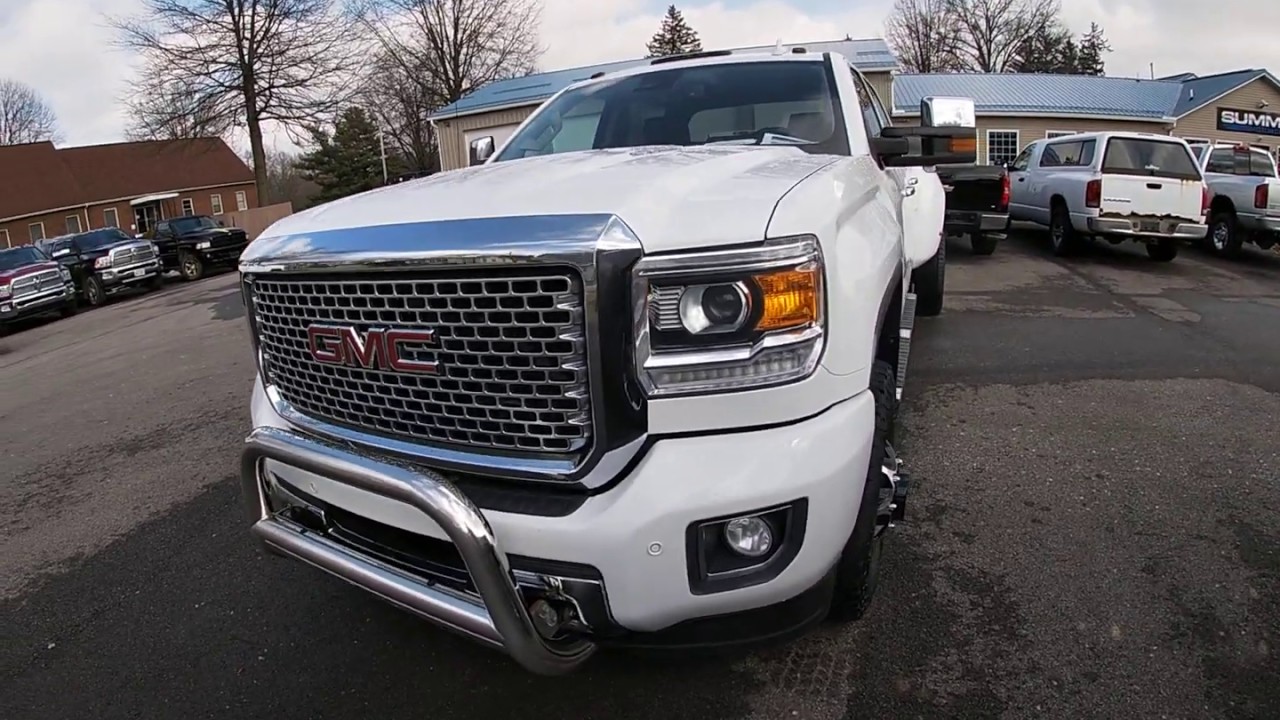 2016 GMC Sierra 3500HD Dually Denali - YouTube