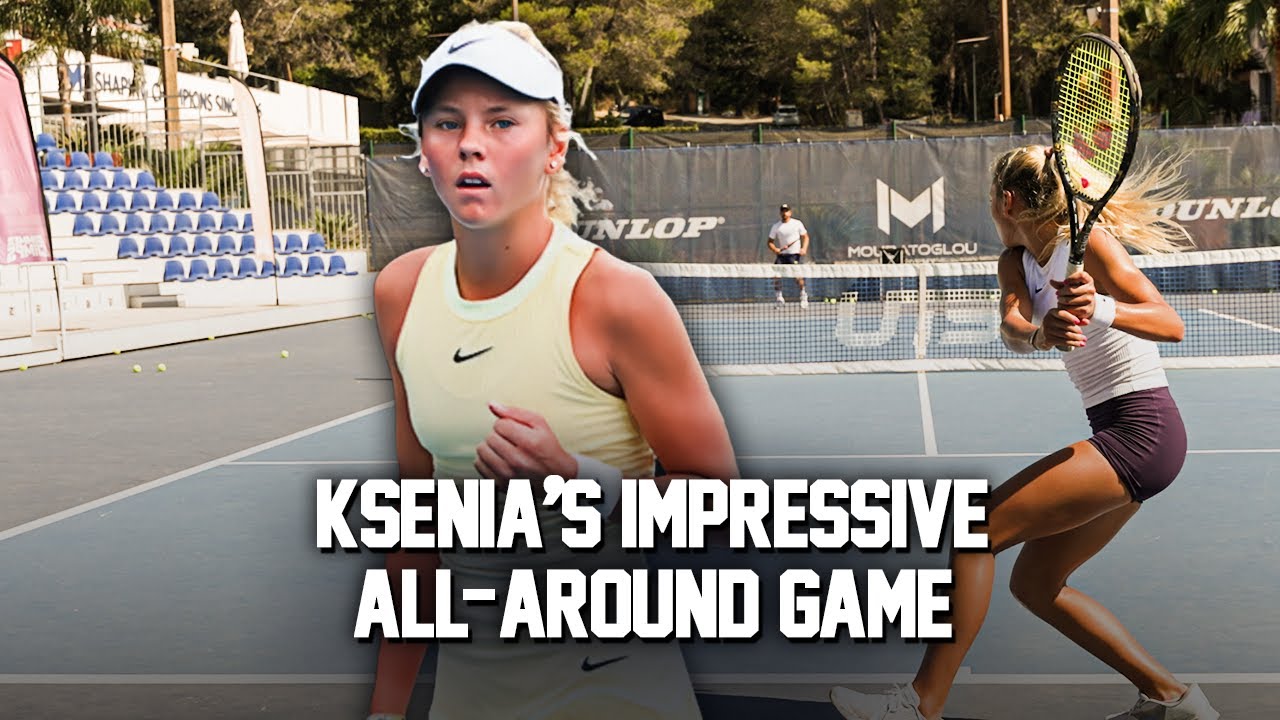 Ksenia Efremova perfecting her all-around game - YouTube