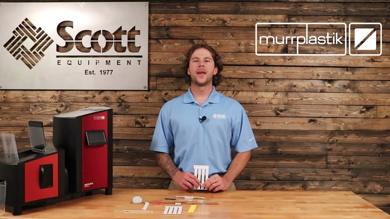 Murrplastik Laser Marker - Scott Equipment Company Pro Tip - YouTube