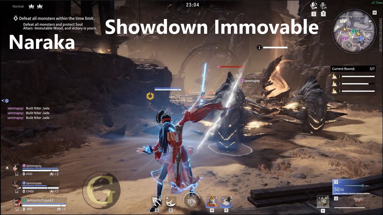 Naraka Showdown Immovable ปกป้องคุ้มกันพื้นที่จากการบุกจู่โจมจากกลุ่ม ...