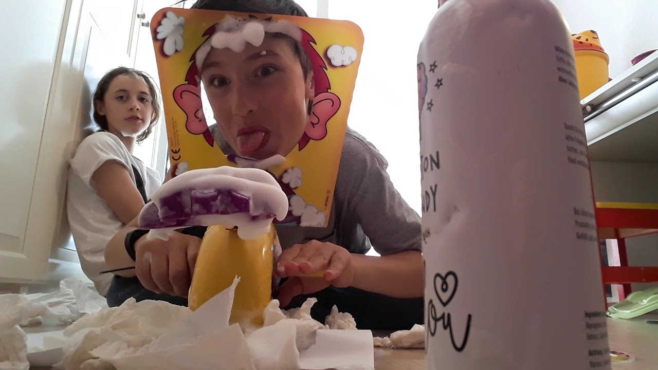 Pie face Challenge 😂 - YouTube