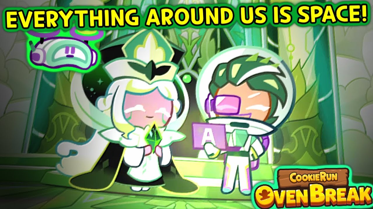 ALOE COOKIE'S GOT A NEW LOBBY AND SPACE COSTUME! (Cookie Run: OvenBreak ...
