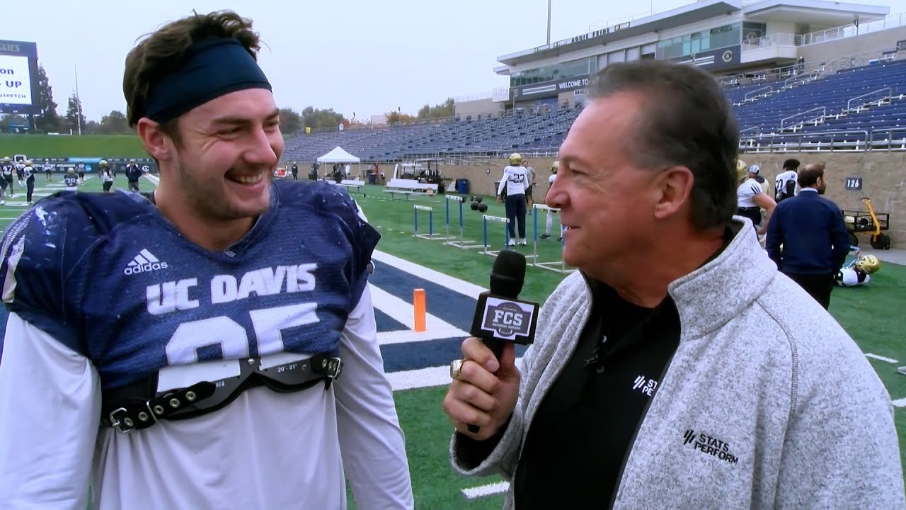 Zach Kennedy - DL, UC Davis (FCS National Awards On Campus) - YouTube