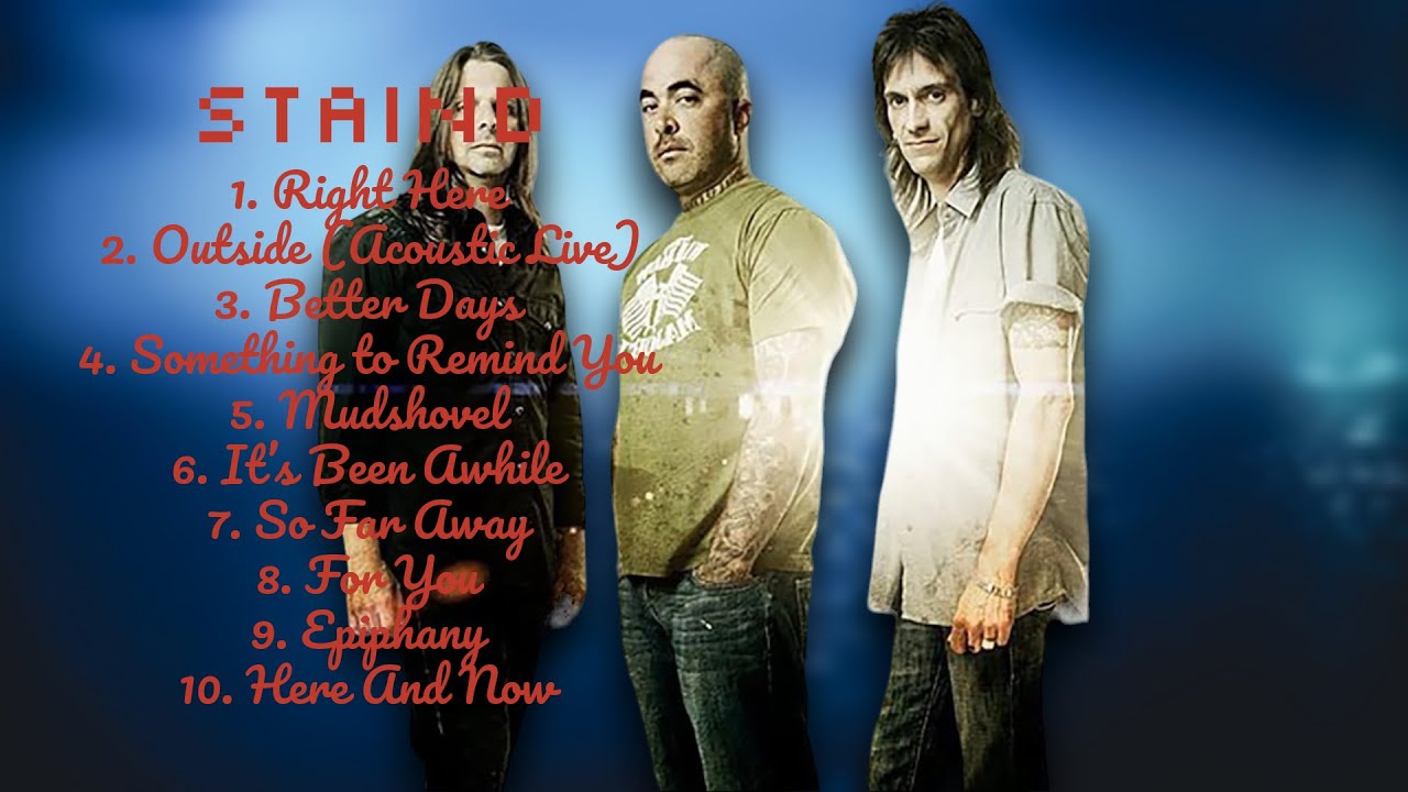 Staind-Essential hits roundup for 2024-Prime Tunes Compilation ...