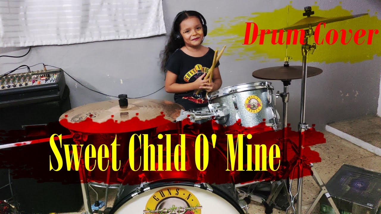 Guns N Roses - Sweet Child O' Mine - Drum Cover by Roesly - YouTube