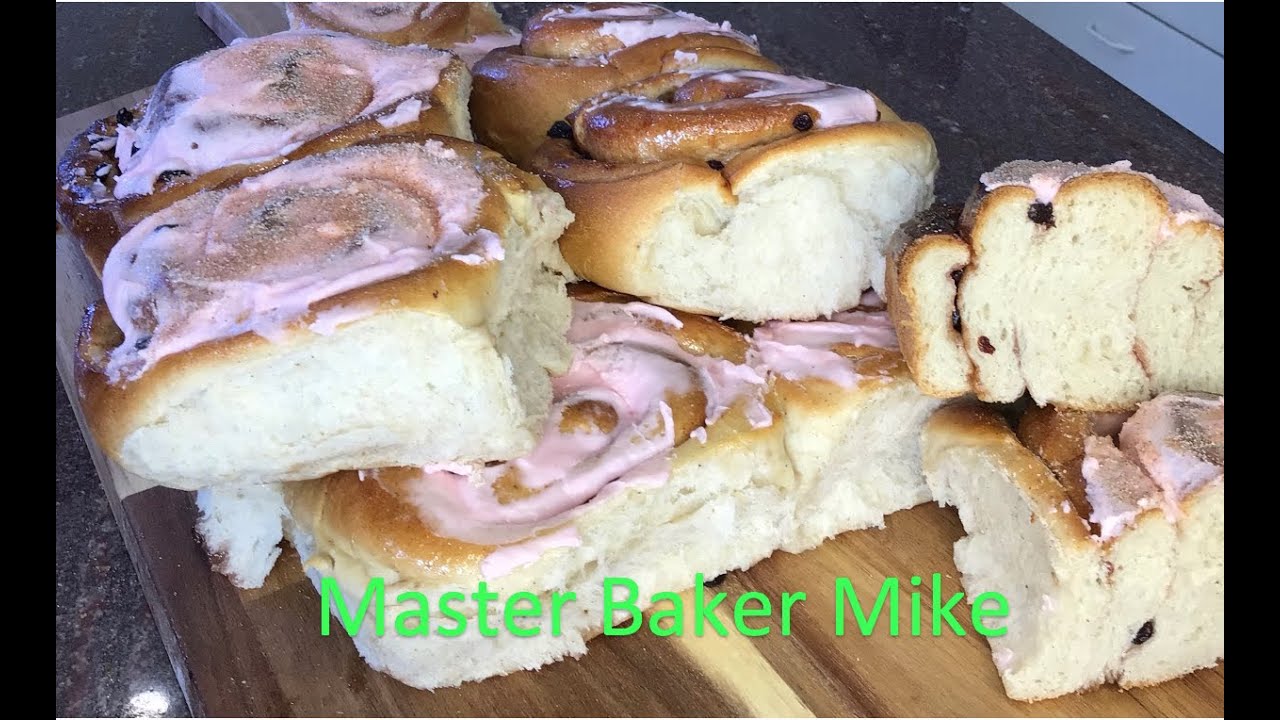How to make Delicious Chelsea Buns - YouTube