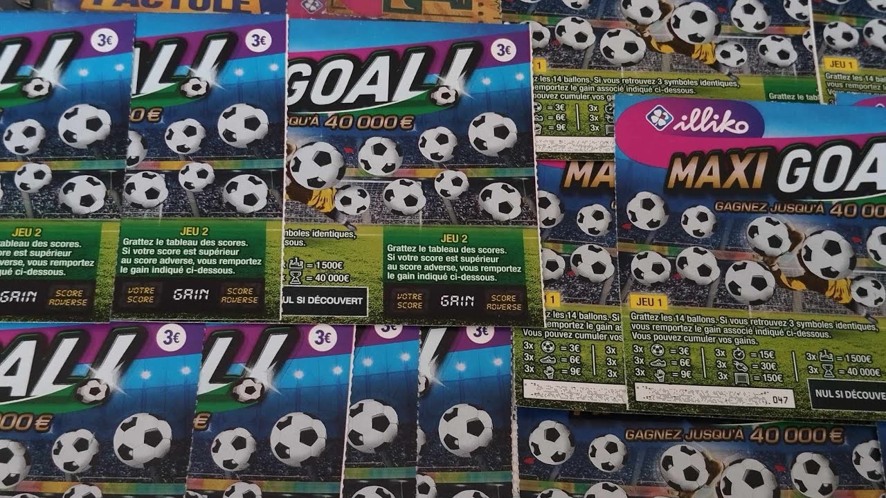 Maxi goal Buuuuuut | Ticket illiko FDJ ~386~ - YouTube