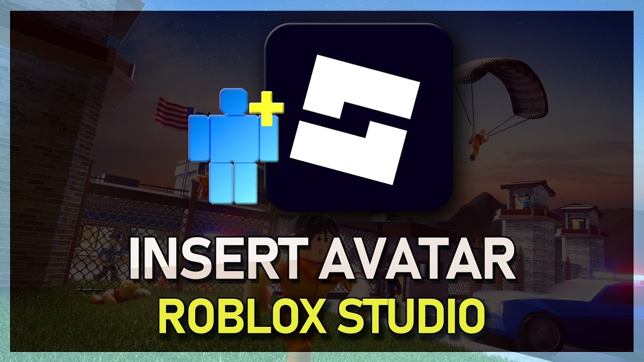How To Insert Your Avatar in Roblox Studio | Step-by-Step Guide - YouTube