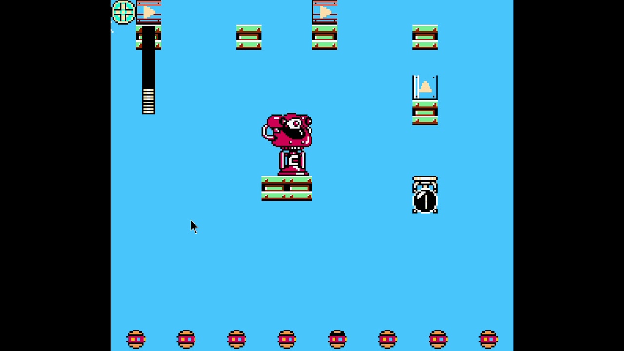 Mega Man Maker Level Showcase | One Screen Kaizo: Big-Eye Hugs - YouTube