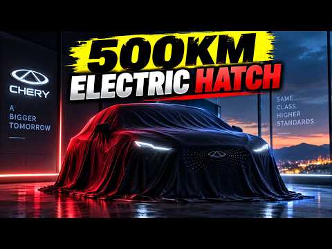 Chery's Electric Corolla Killer: 500km Range, ~$35K AUD ($25K USD) Hatch