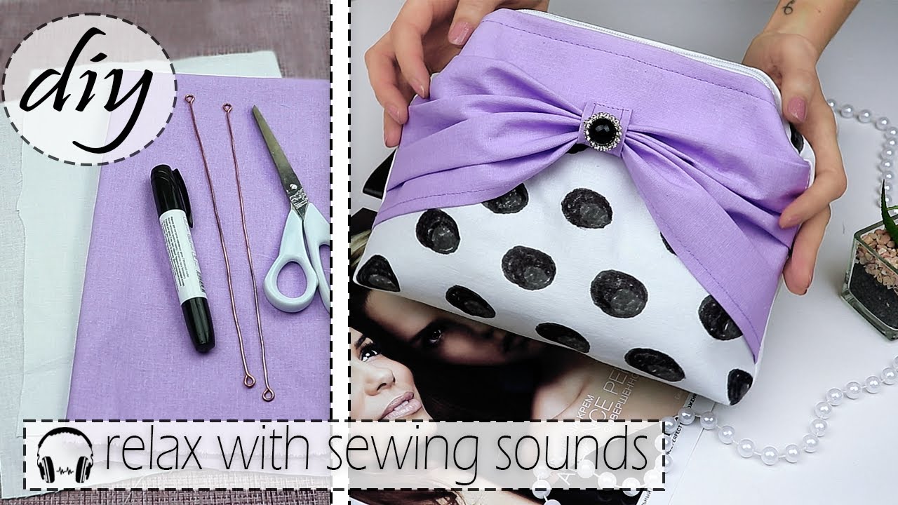 ASMR GIRLY CRAFT DIY SWEET PURSE BAG ALMOST FROM NOTHING No Special ...