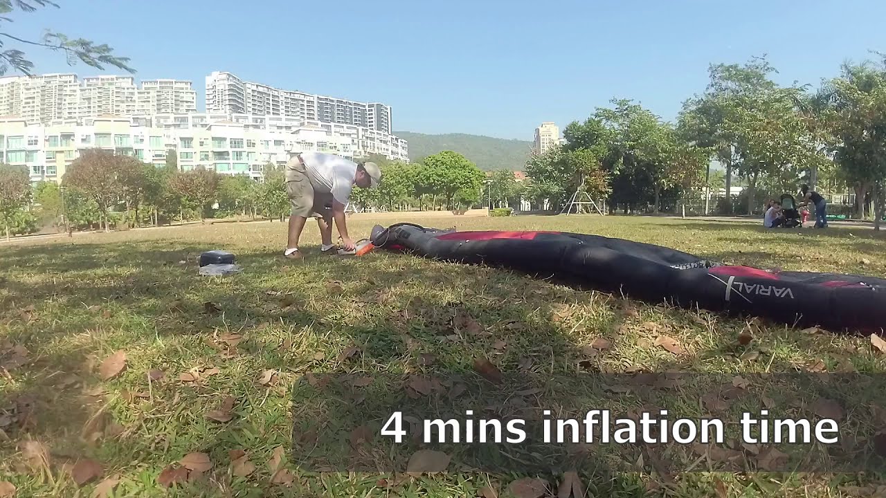 Decathlon Itiwit Electric Pump for LEI Kites - YouTube