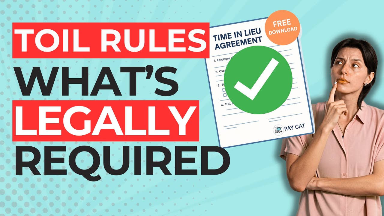 The TOIL Agreement Checklist: What’s Legally Required in Australia ...