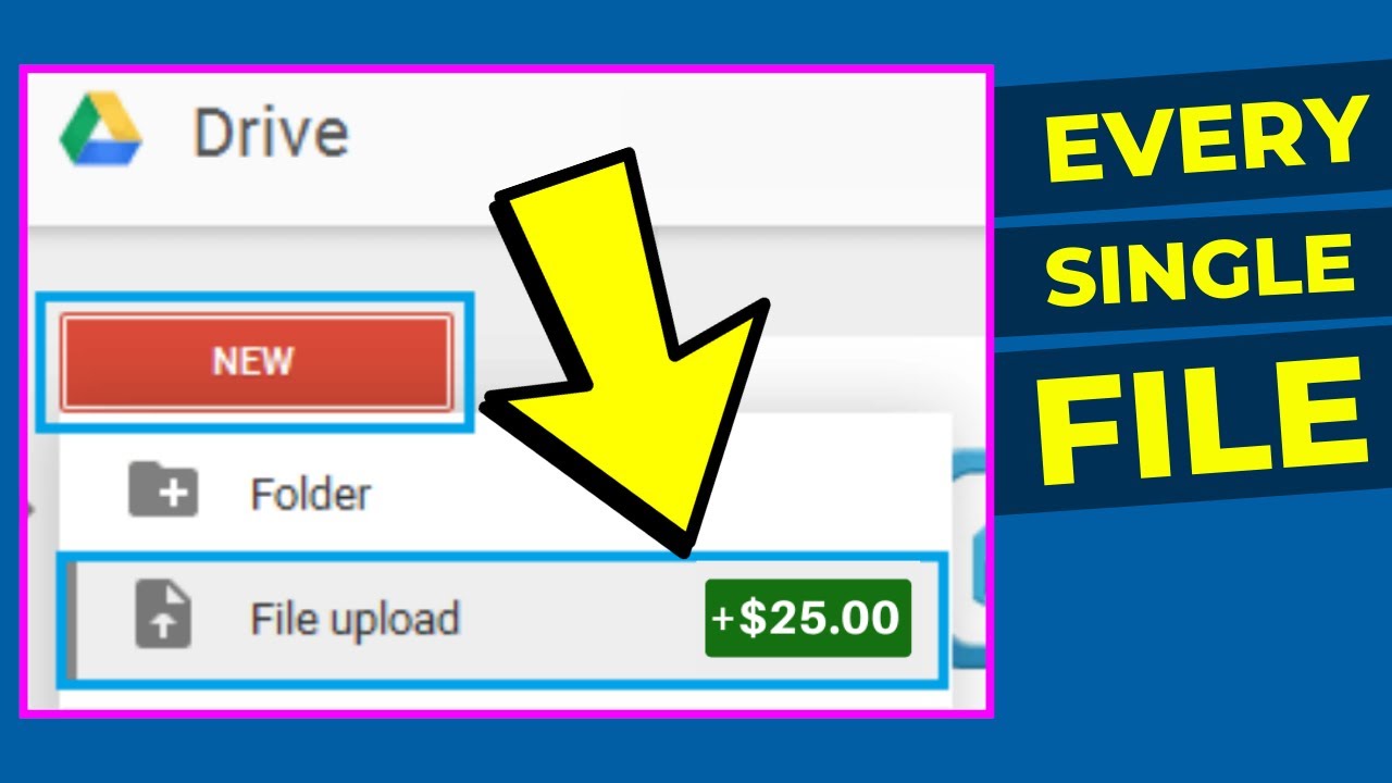 Make EASY Money Uploading Folders ($25+ Every File💾) [Make Money Online ...